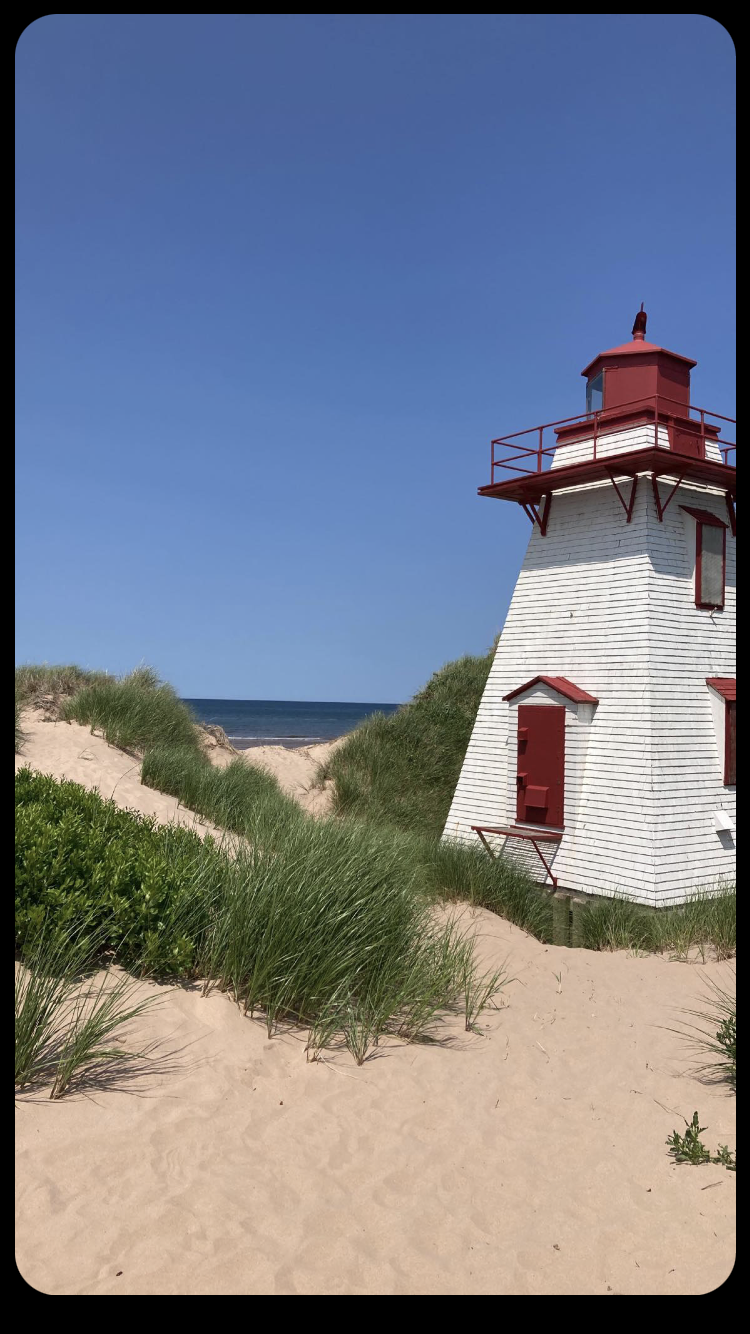 St. Peter’s Bay Harbour lighthouse Beach, PEI – Maritime beach blogger